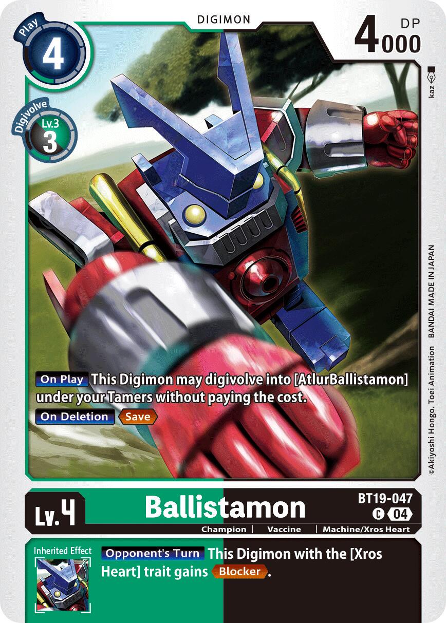 Ballistamon #BT19-047 Prices | Digimon Special Booster 2.5 | Digimon Cards