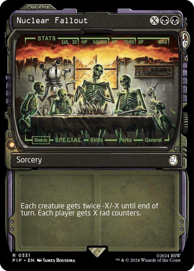 Nuclear Fallout [Foil] #331 Prices | Magic Fallout | Magic Cards