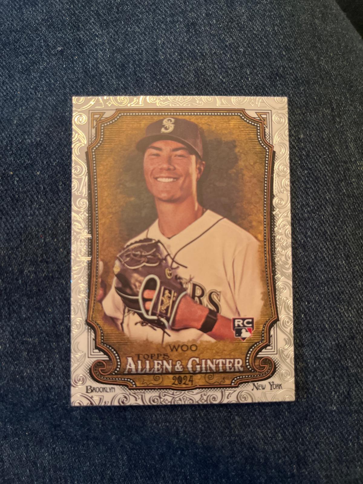 Bryan Woo [Foil Filagree] #78 Prices | 2024 Topps Allen & Ginter ...