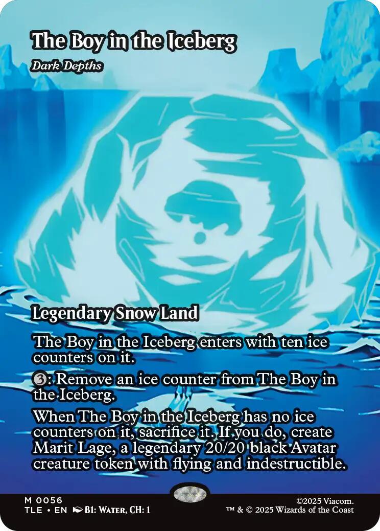 The Boy in the Iceberg - Dark Depths #56 Prices | Magic Avatar: The ...