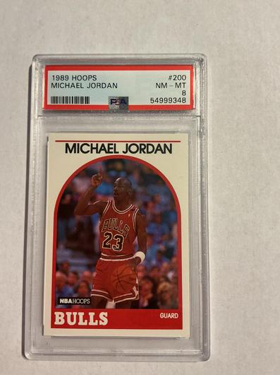 Michael Jordan | Graded 8 | 1989 Hoops