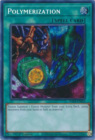 Polymerization [Secret Rare] RA03-EN051 Prices | YuGiOh Quarter Century ...