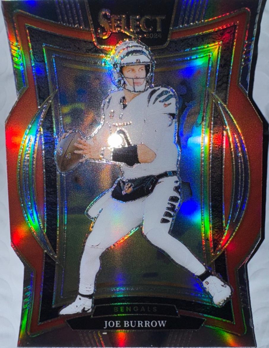 Joe Burrow [Silver Prizm Die-Cut] #39 Prices | 2024 Panini Select ...