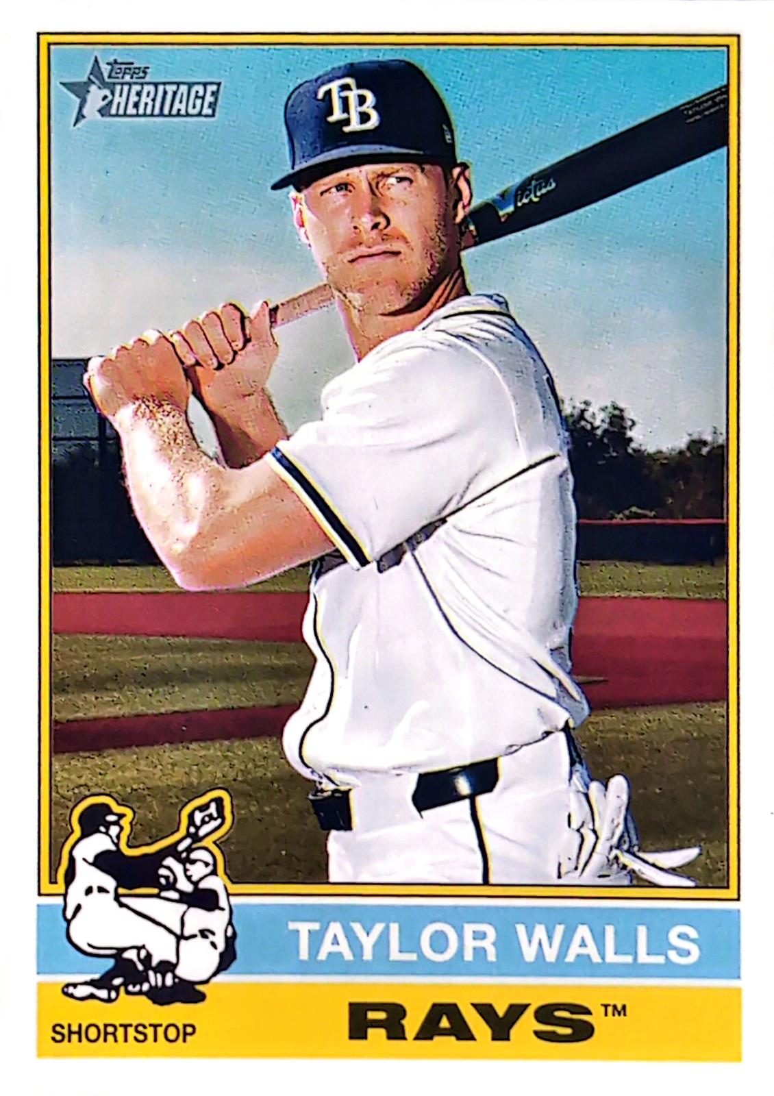 Taylor Walls #610 Prices | 2025 Topps Heritage High Number | Baseball Cards