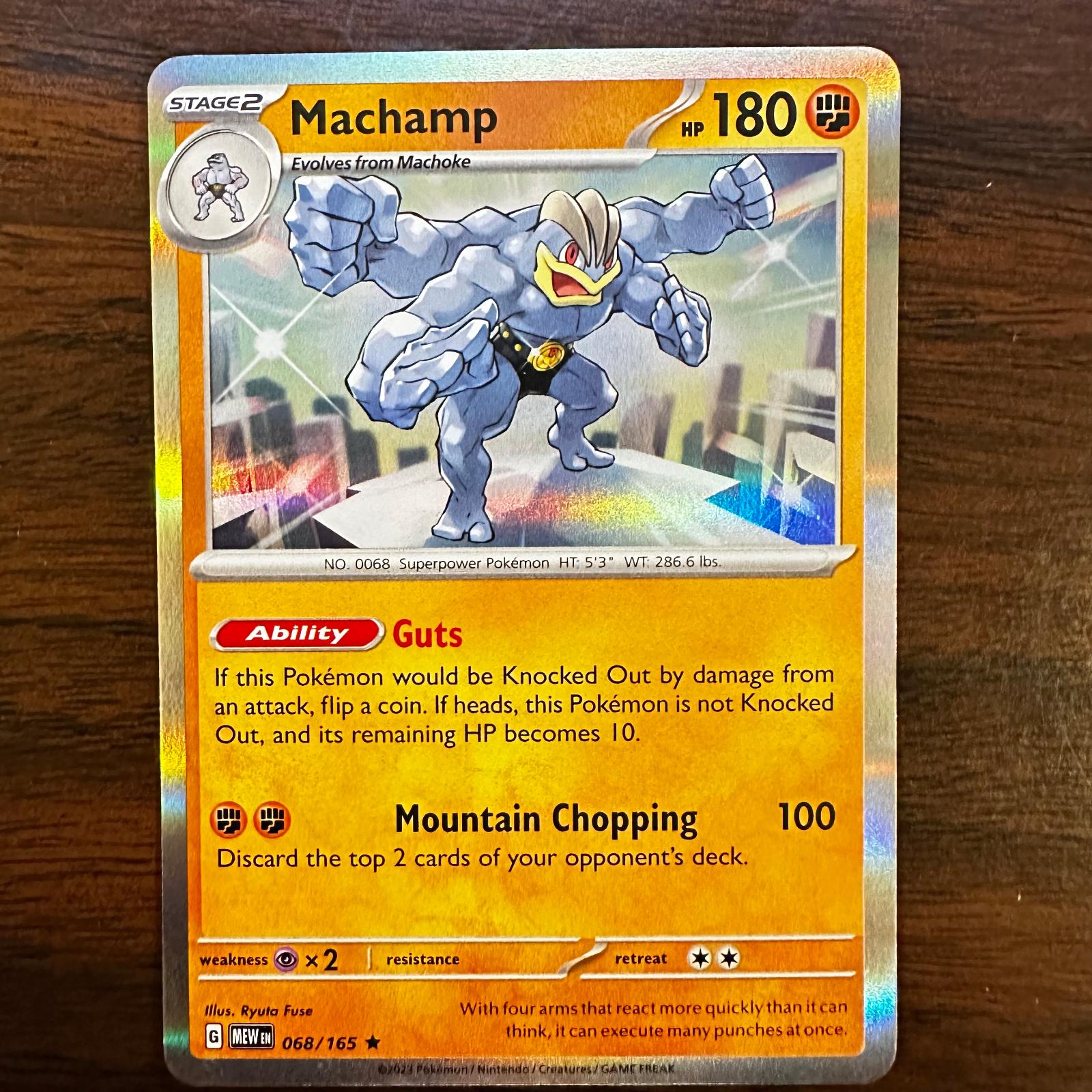Machamp [Holo] #68 Prices | Pokemon Scarlet & Violet 151 | Pokemon Cards