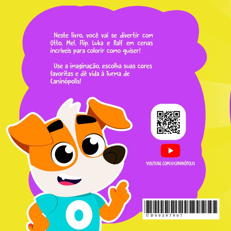 Caninópolis para colorir ⋆ Loja Uiclap