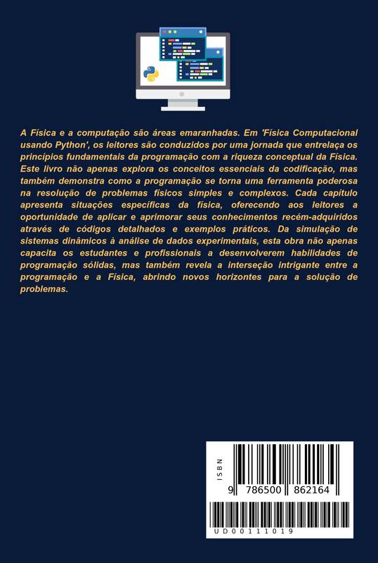 Física Computacional usando Python ⋆ Loja Uiclap