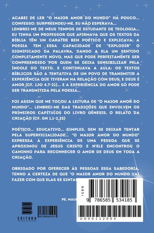 O MAIOR AMOR DO MUNDO ⋆ Loja Uiclap