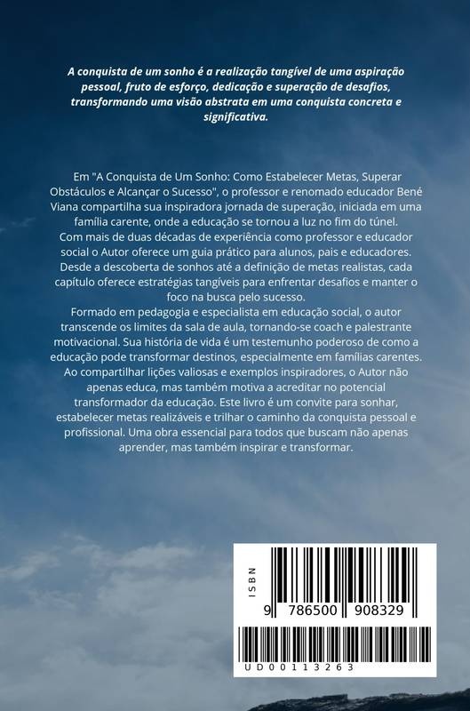 A CONQUISTA DE UM SONHO ⋆ Loja Uiclap