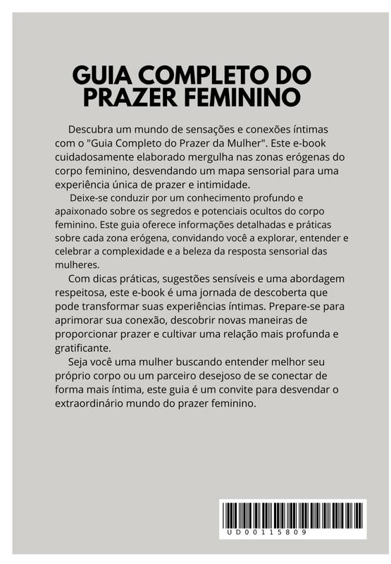 Guia completo do prazer feminino ⋆ Loja Uiclap
