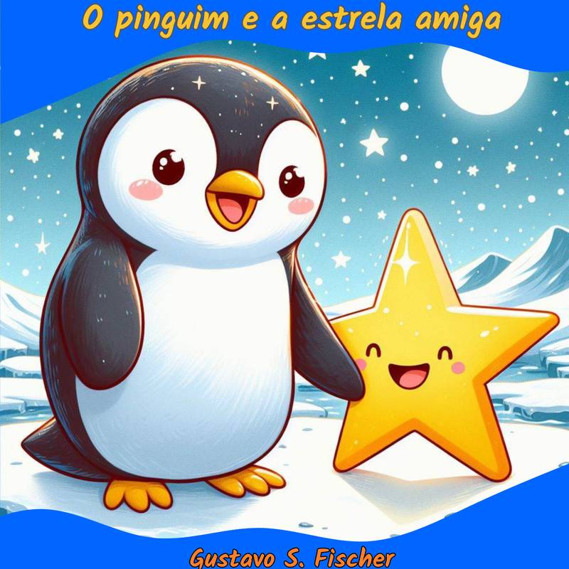 O pinguim e a estrela amiga ⋆ Loja Uiclap
