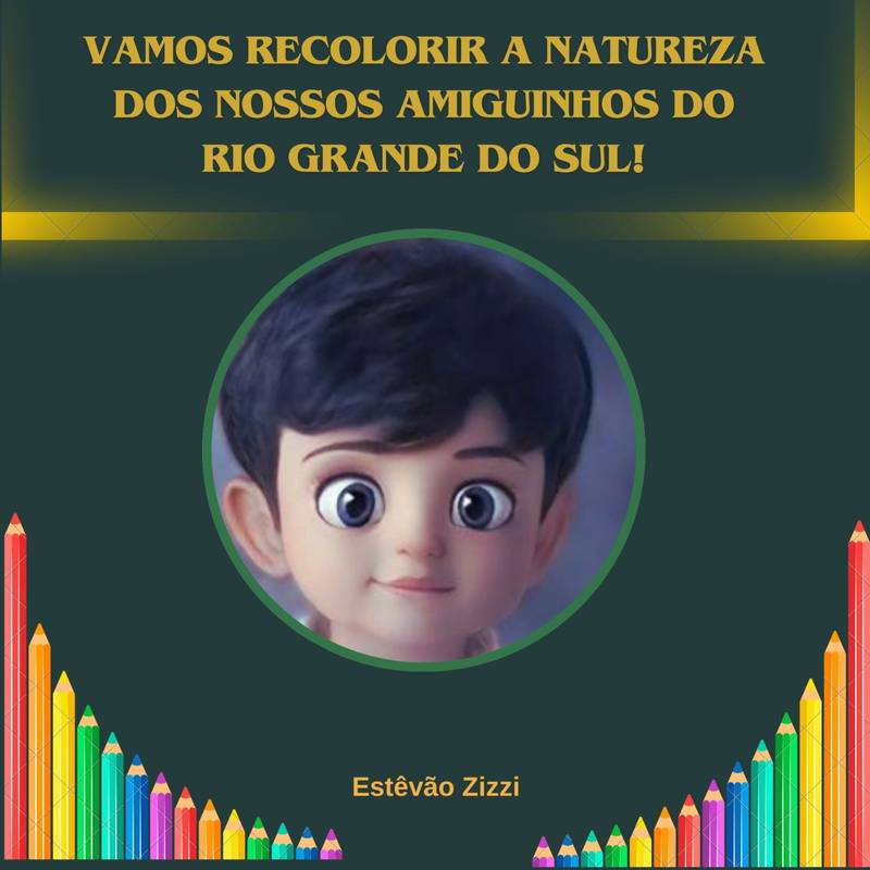 Vamos Recolorir A Natureza Dos Nossos Amiguinhos Do Rio Grande Do Sul