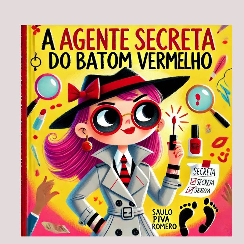 A Agente Secreta do Batom Vermelho ⋆ Loja Uiclap