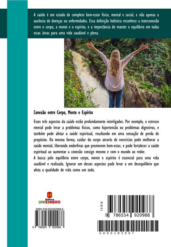Saúde: Conectando Corpo, Mente e Espírito - Volume 3 ⋆ Loja Uiclap