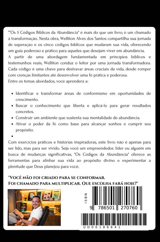 Os 5 Códigos Bíblicos da abundância ⋆ Loja Uiclap