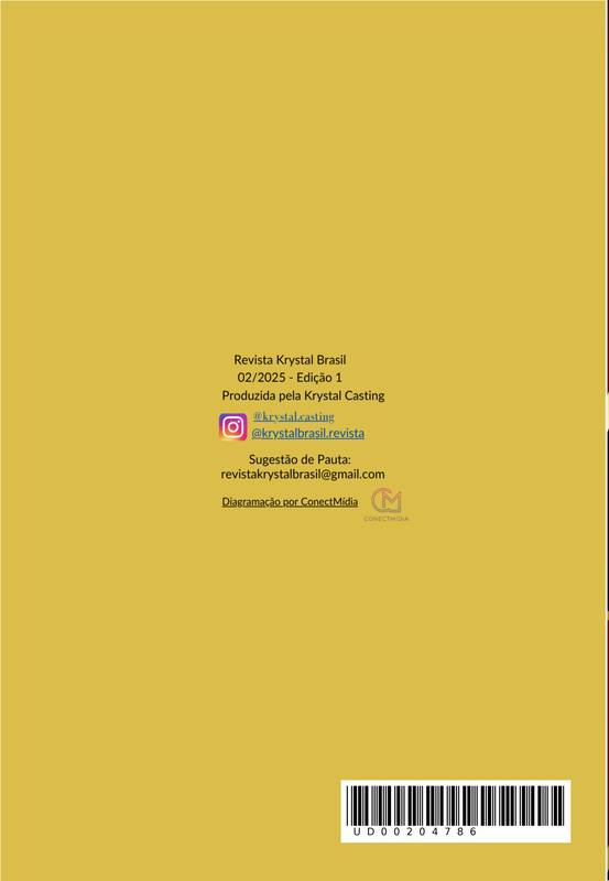 REVISTA KRYSTAL BRASIL – ED. 1 FEVEREIRO 2025 – Capa: KÁTIA REGINA ⋆ Loja Uiclap