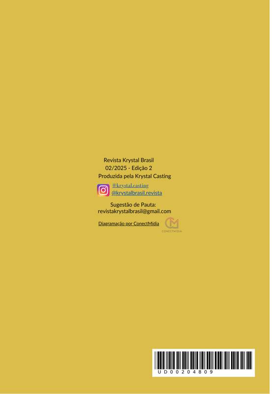 REVISTA KRYSTAL BRASIL – ED. 2 FEVEREIRO 2025 – Capa: ALINE PIMENTEL ⋆ Loja Uiclap