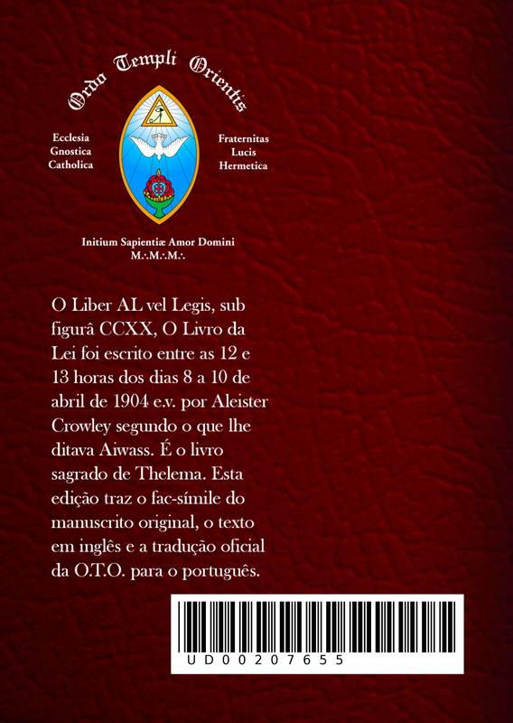 Liber AL vel Legis - O Livro da Lei (Ed. Bolso) ⋆ Loja Uiclap