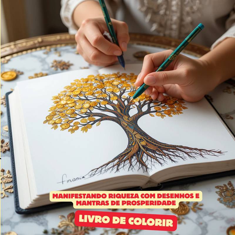 Manifestando Riqueza com desenhos e Mantras de Prosperidade ⋆ Loja Uiclap