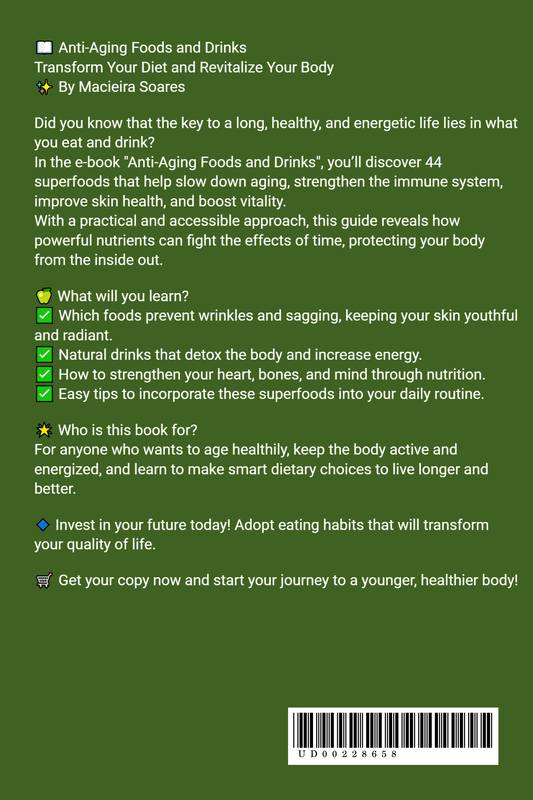 Anti-Aging Foods and Drinks ⋆ Loja Uiclap