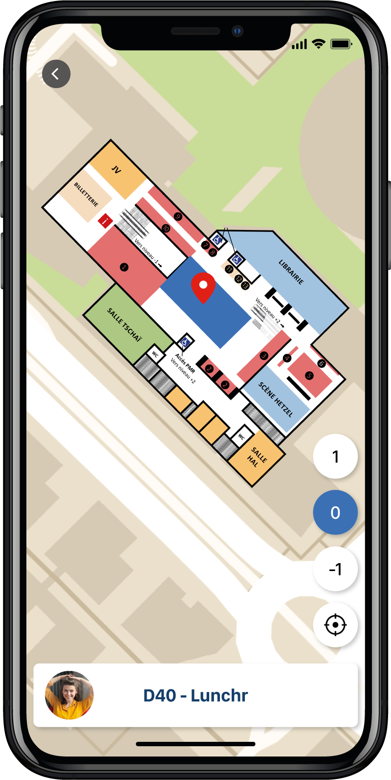 Parcours & plan interactif - Imagina