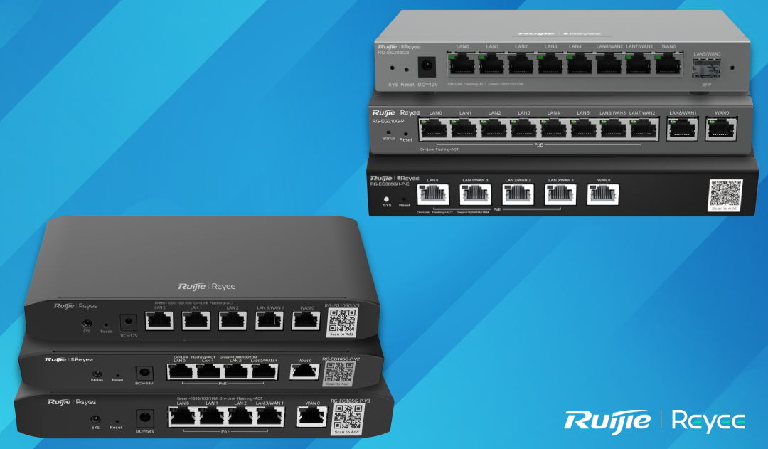Ruijie Reyee RG-EG1510XS Simultaneous Multi-WAN Broadband Router, Pre ...