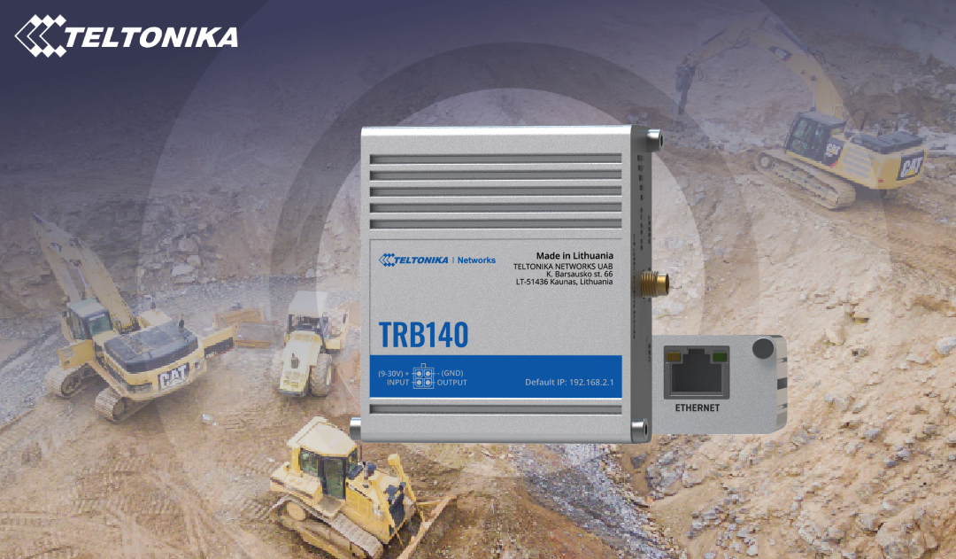 Teltonika's TRB140 Monitors Electric Vehicle Lithium Batteries