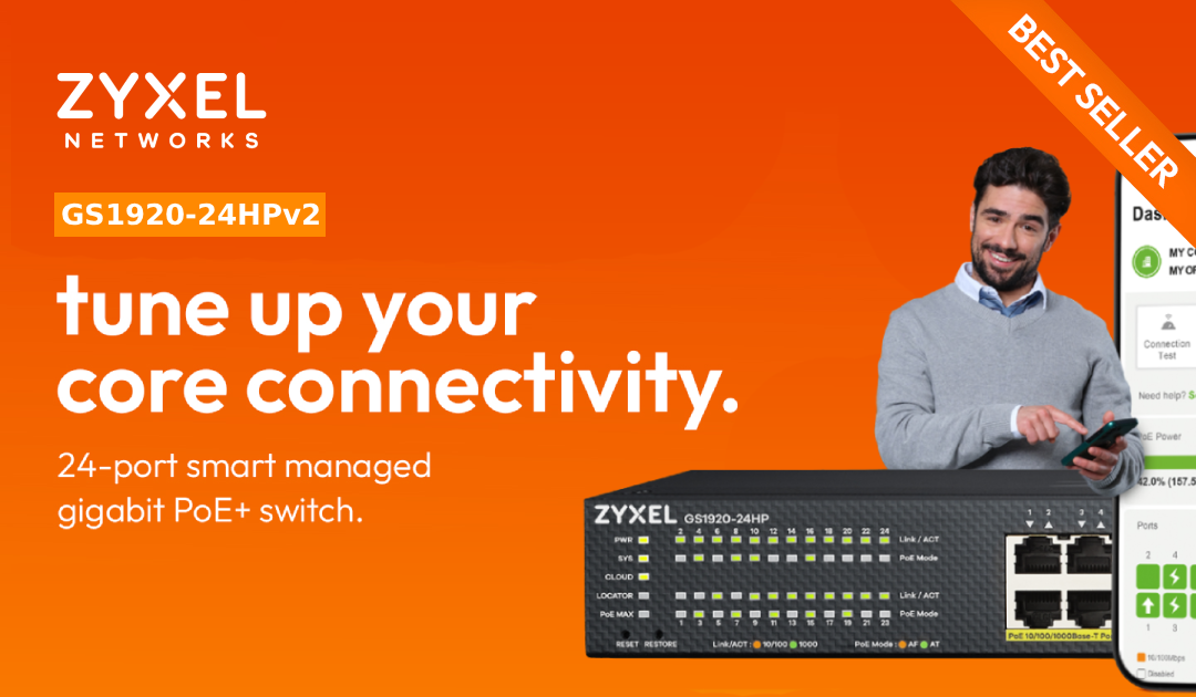 Tune Up Your Core Connectivity With Zyxel Networks' GS1920-24HPv2 Switch