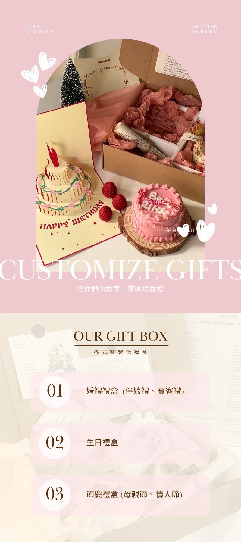 客製化禮盒 - SHINY LAB