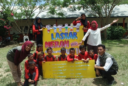 Laskar Merah Putih di Hari Sumpah Pemuda - Indonesia Mengajar