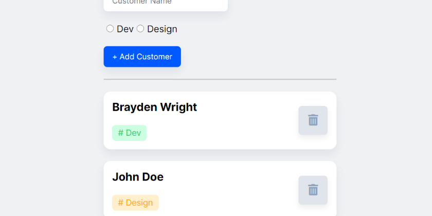After learning React for the past 24 hours, I made a simple CRM tool! 🧰 - Indie Hackers