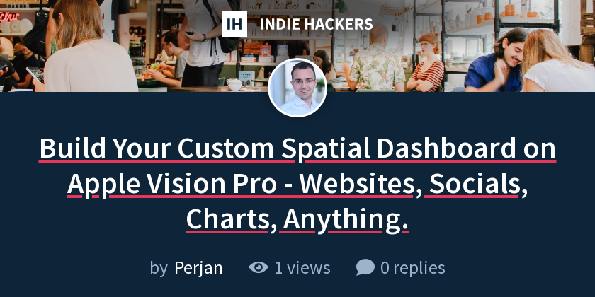 Build Your Custom Spatial Dashboard on Apple Vision Pro - Websites ...