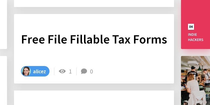 Free File Fillable Tax Forms - Printable Forms Free Online
