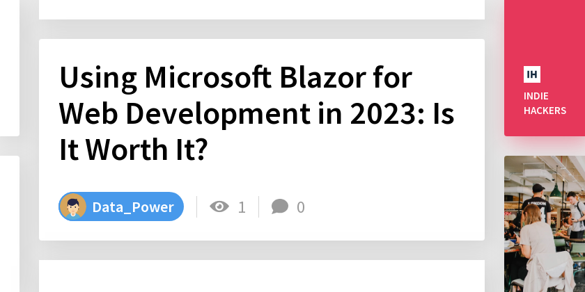 Using Microsoft Blazor for Web Development in 2023: Is It Worth It ...