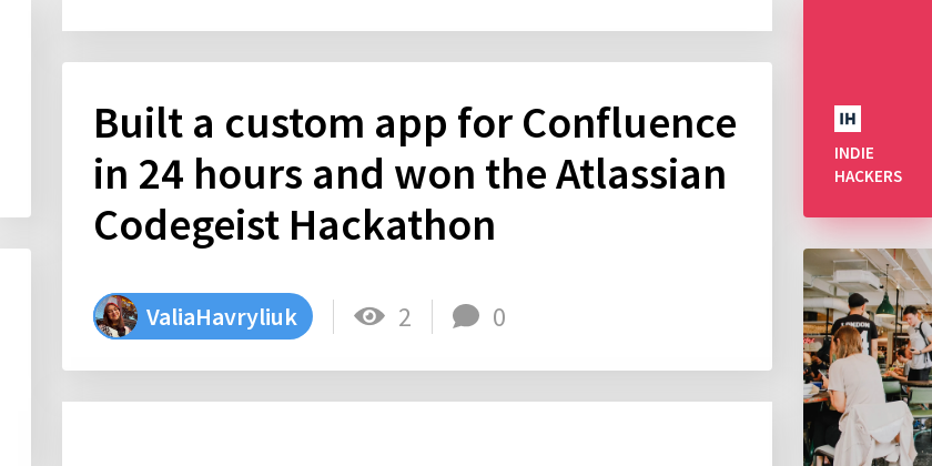 Built a custom app for Confluence in 24 hours and won the Atlassian Codegeist Hackathon - Indie ...