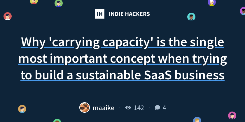Why 'carrying capacity' is the single most important concept when ...