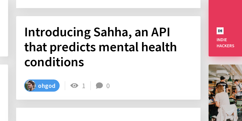 Introducing Sahha, an API that predicts mental health conditions ...