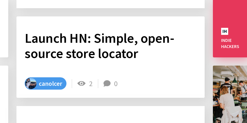 Launch HN: Simple, open-source store locator - Indie Hackers