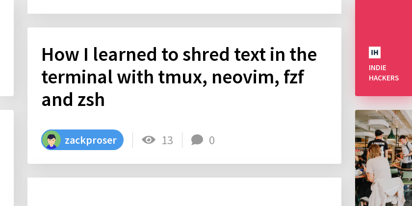 How I Learned To Shred Text In The Terminal With Tmux Neovim Fzf And Zsh 