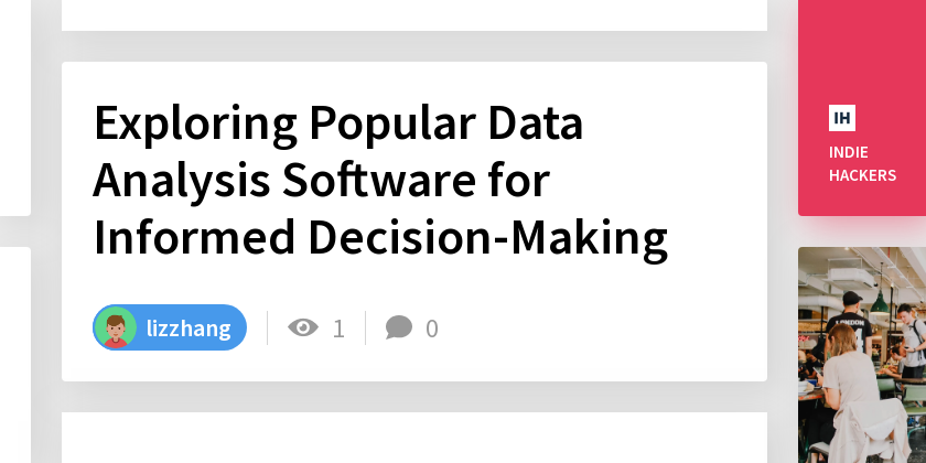 Exploring Popular Data Analysis Software for Informed Decision-Making ...