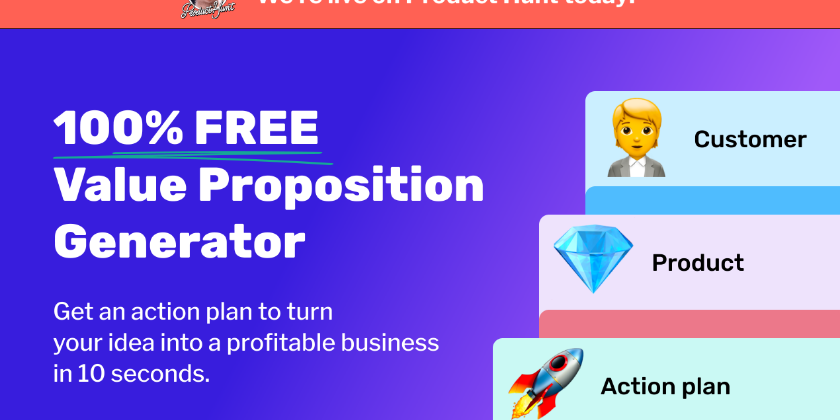Free value proposition generator for solopreneurs - Indie Hackers