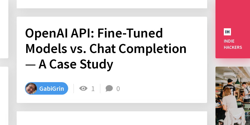 OpenAI API: Fine-Tuned Models vs. Chat Completion — A Case Study ... OpenAI API: Fine-Tuned Models vs. Chat Completion — A Case Study ...