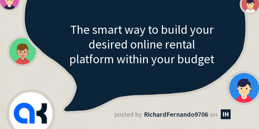 The smart way to build your desired online rental platform within your ...