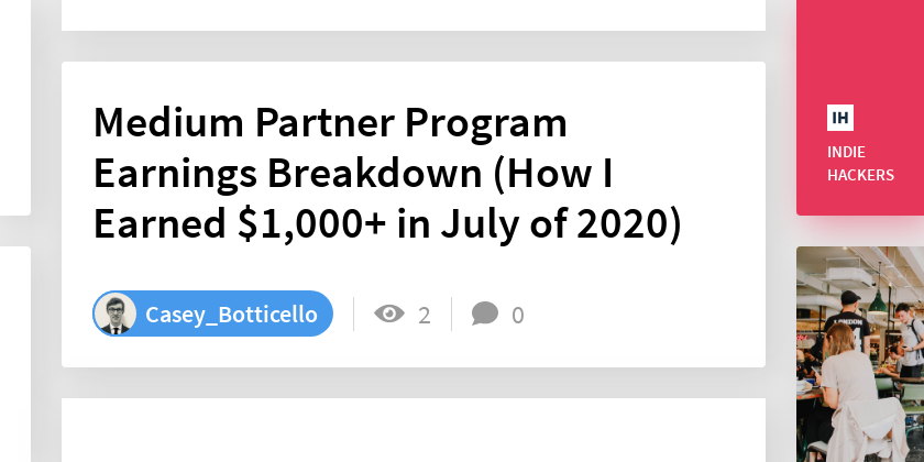 Medium Partner Program Earnings Breakdown (How I Earned $1,000+ in July ...