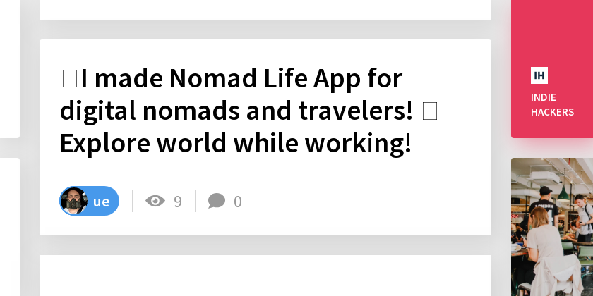 🏝️I made Nomad Life App for digital nomads and travelers! 🌍 Explore ...
