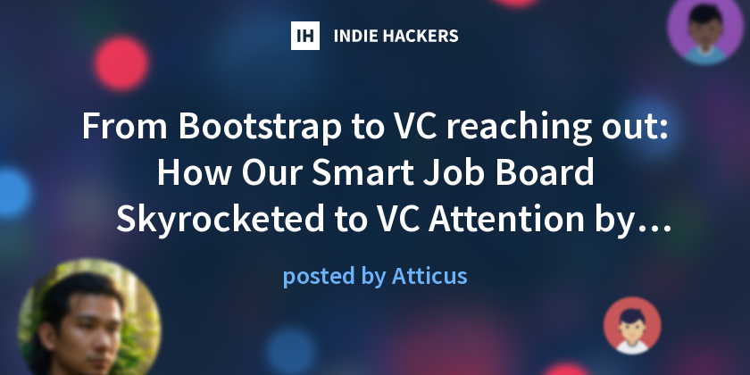 From Bootstrap to VC reaching out: How Our Smart Job Board Skyrocketed ...