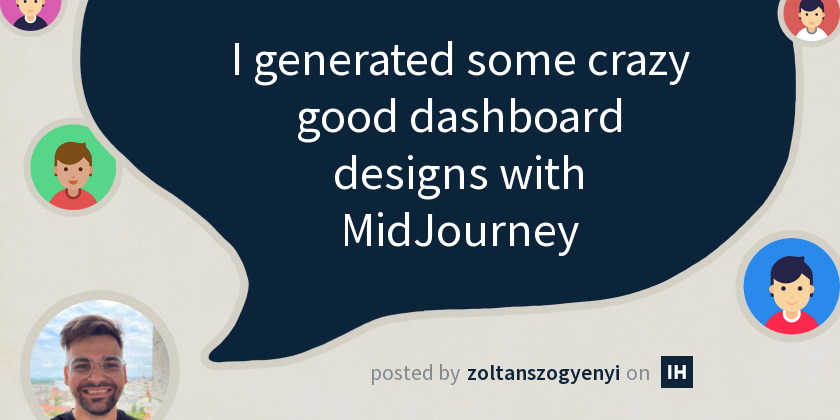 I generated some crazy good dashboard designs with MidJourney - Indie ...