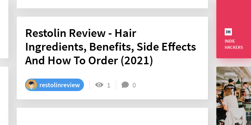 Restolin Review - Hair Ingredients, Benefits, Side Effects And How To ...