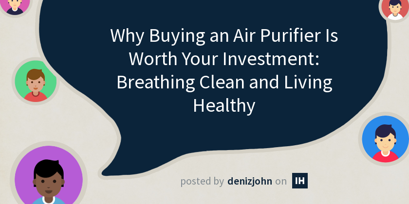 Why Buying an Air Purifier Is Worth Your Investment: Breathing Clean ...