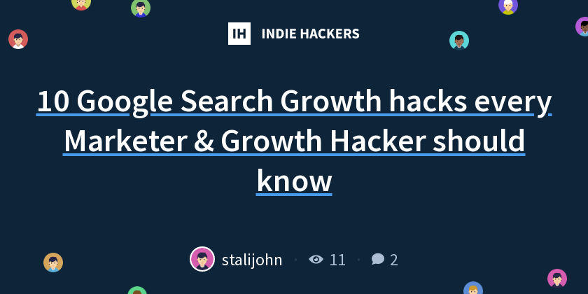10 Google Search Growth hacks every Marketer & Growth Hacker should ...